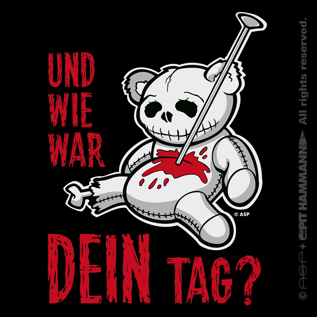 ASP „Die Kleine Ballde …“ Illustration + Lettering „Und wie war Dein ...